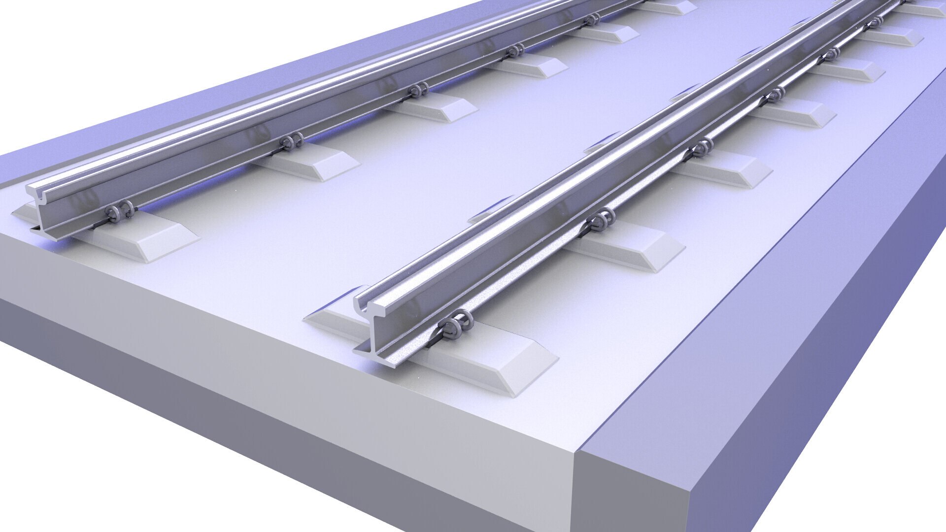 Tram Track 28 3D Model - TurboSquid 2096385