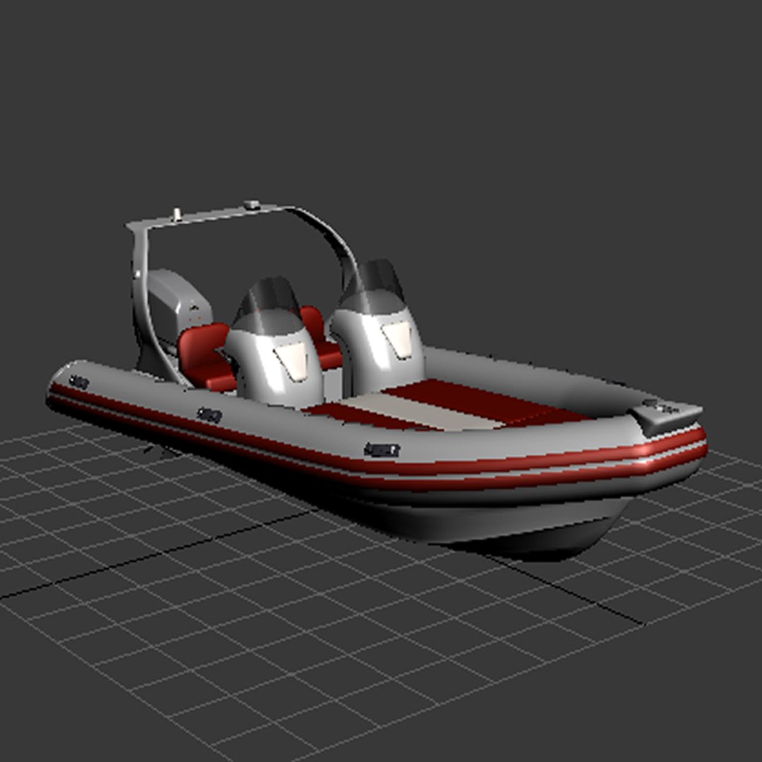 3d Rigid Inflatable Boat