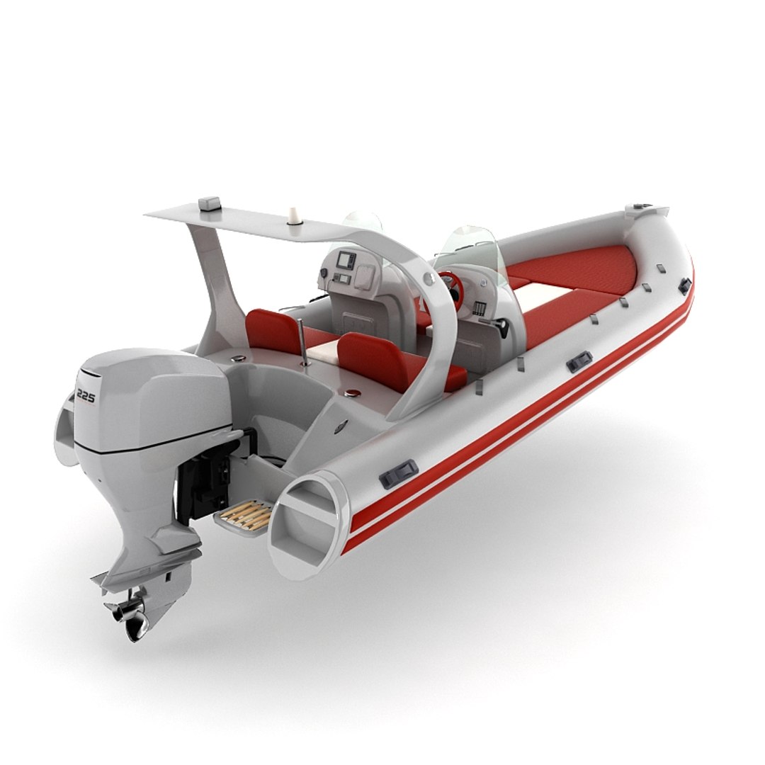 3d Rigid Inflatable Boat