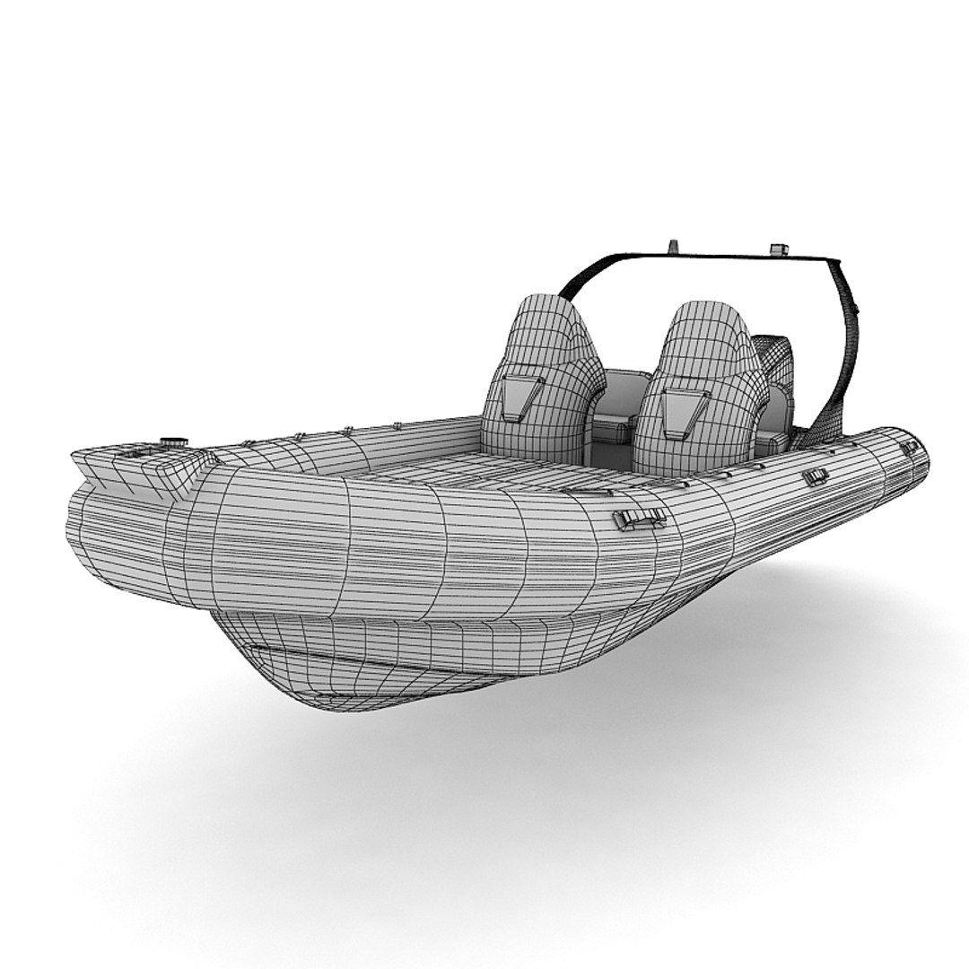 3d Rigid Inflatable Boat
