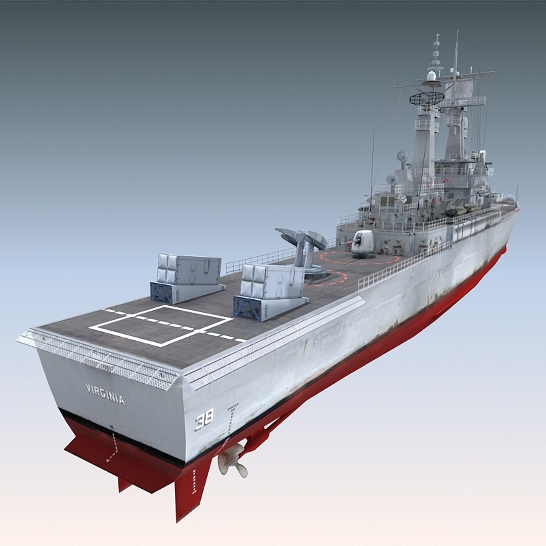 3ds Max Uss Virginia