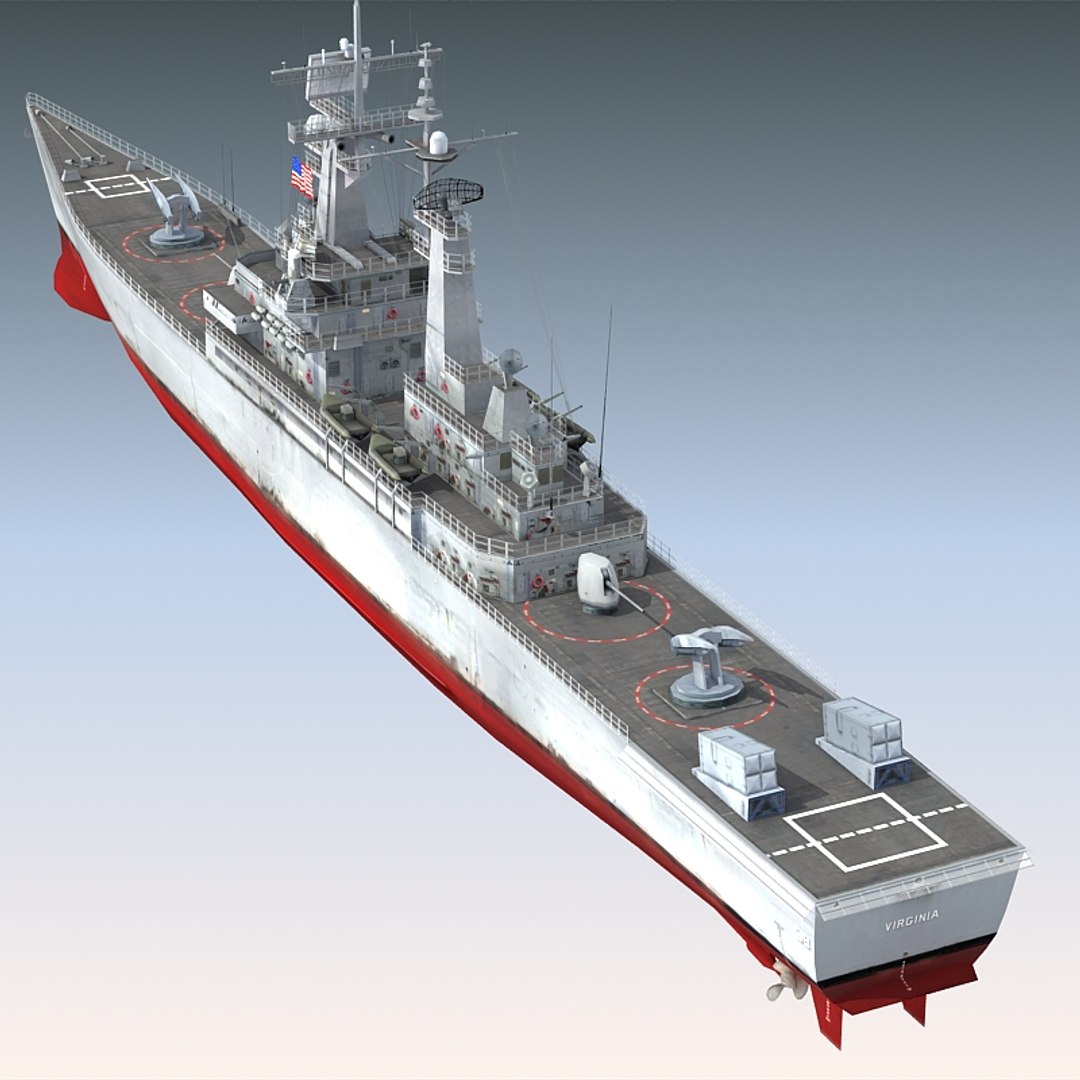 3ds Max Uss Virginia
