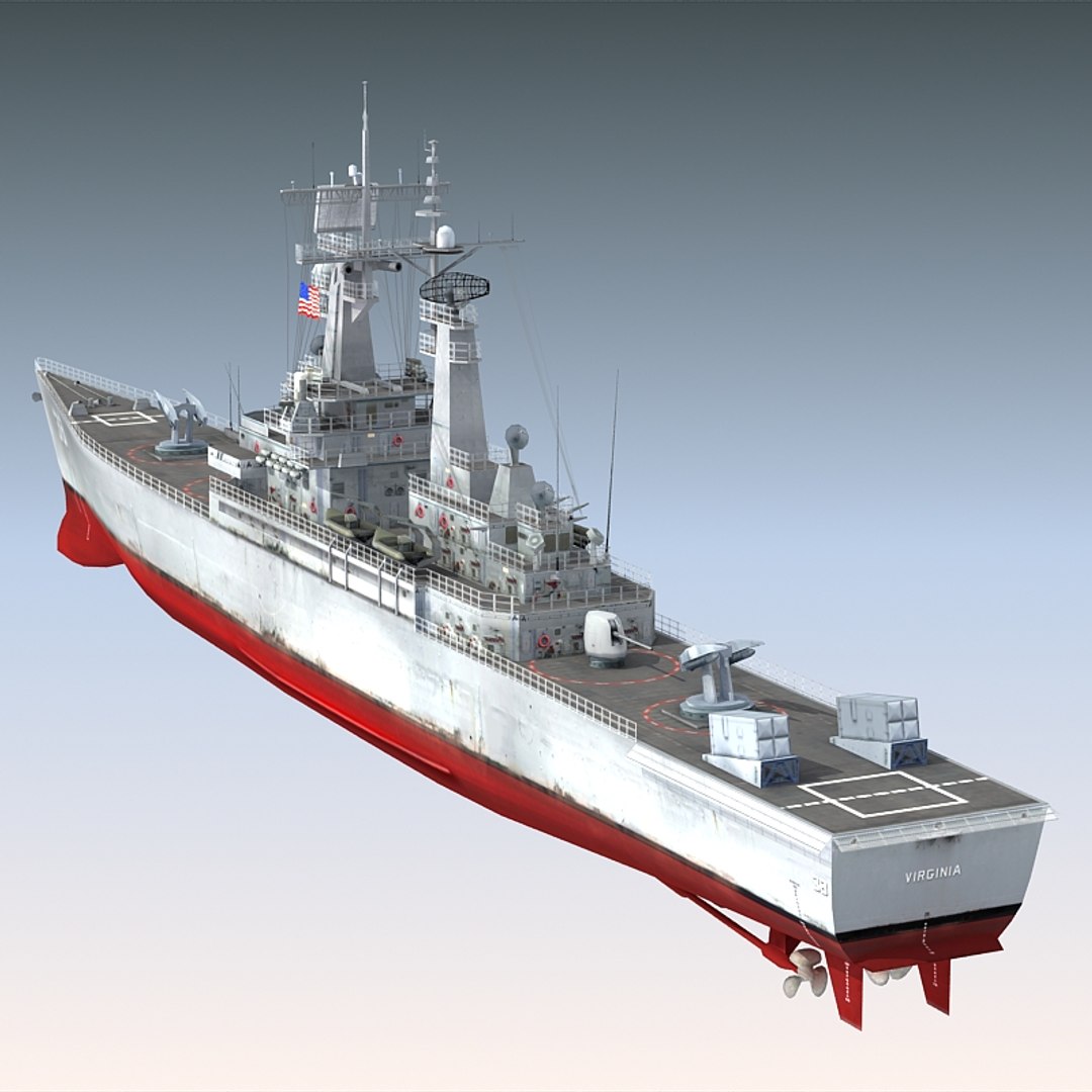 3ds Max Uss Virginia