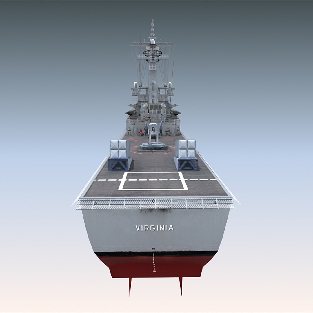 3ds Max Uss Virginia