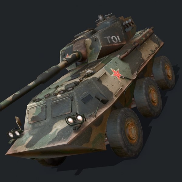 modelo 3d WZ551 120 mm - TurboSquid 1545239