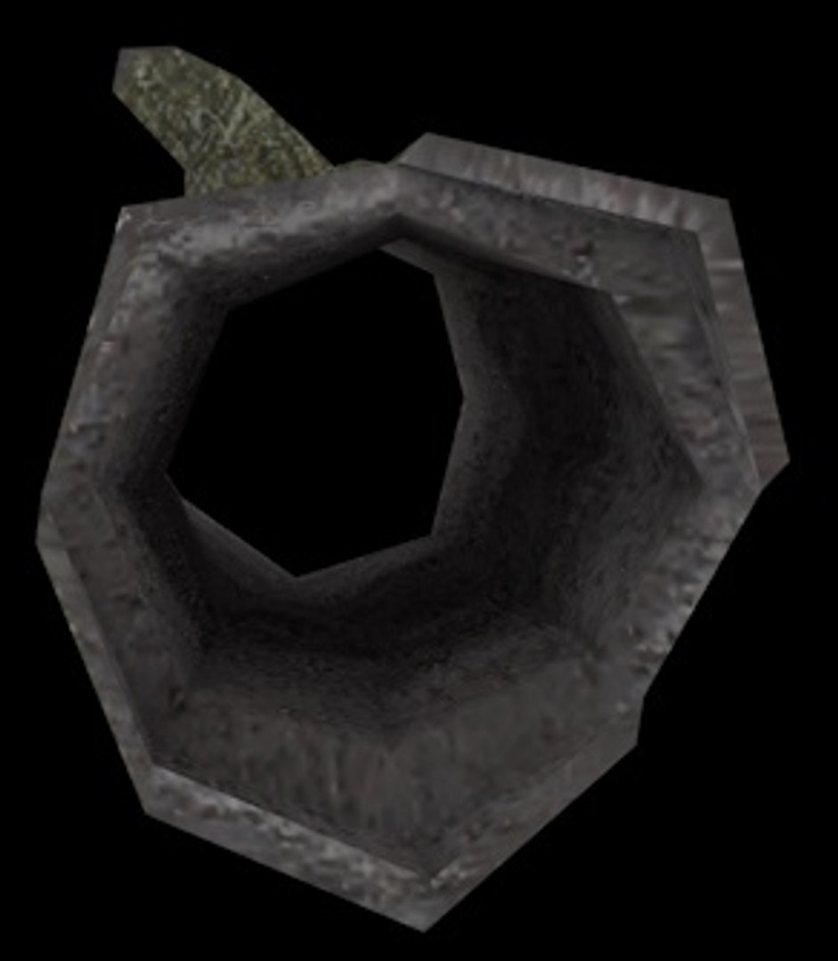 3d Model Of Dead Log