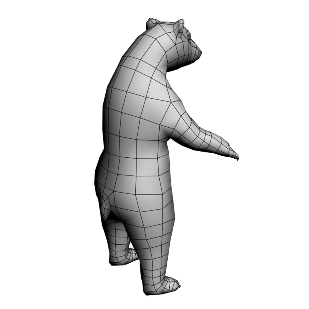 Bear 3D Model - TurboSquid 1170073