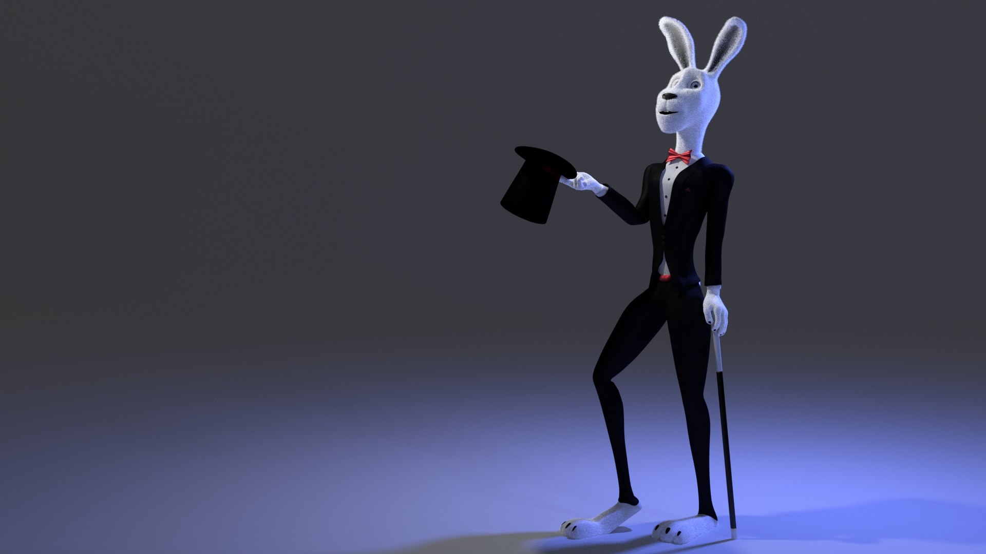Rabbit Magician Model - TurboSquid 1485578