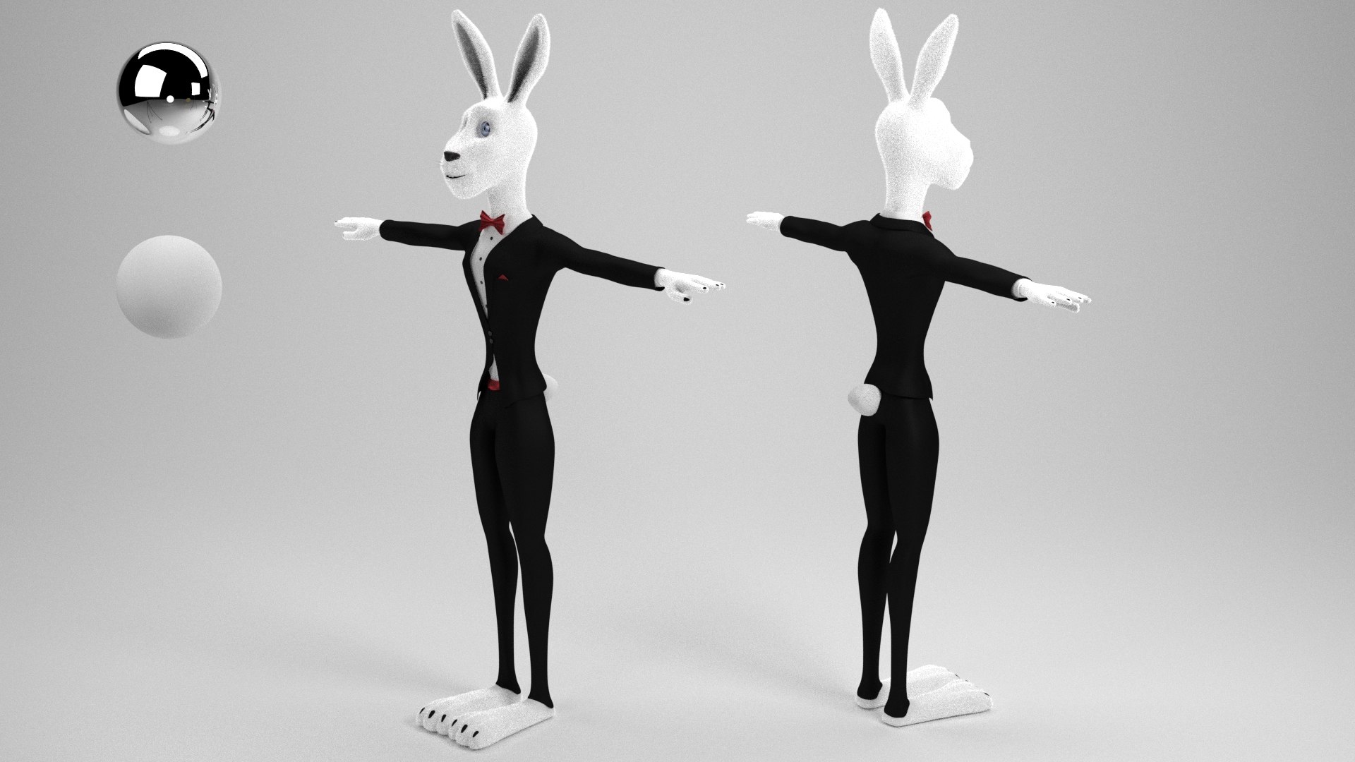 Rabbit Magician Model - TurboSquid 1485578
