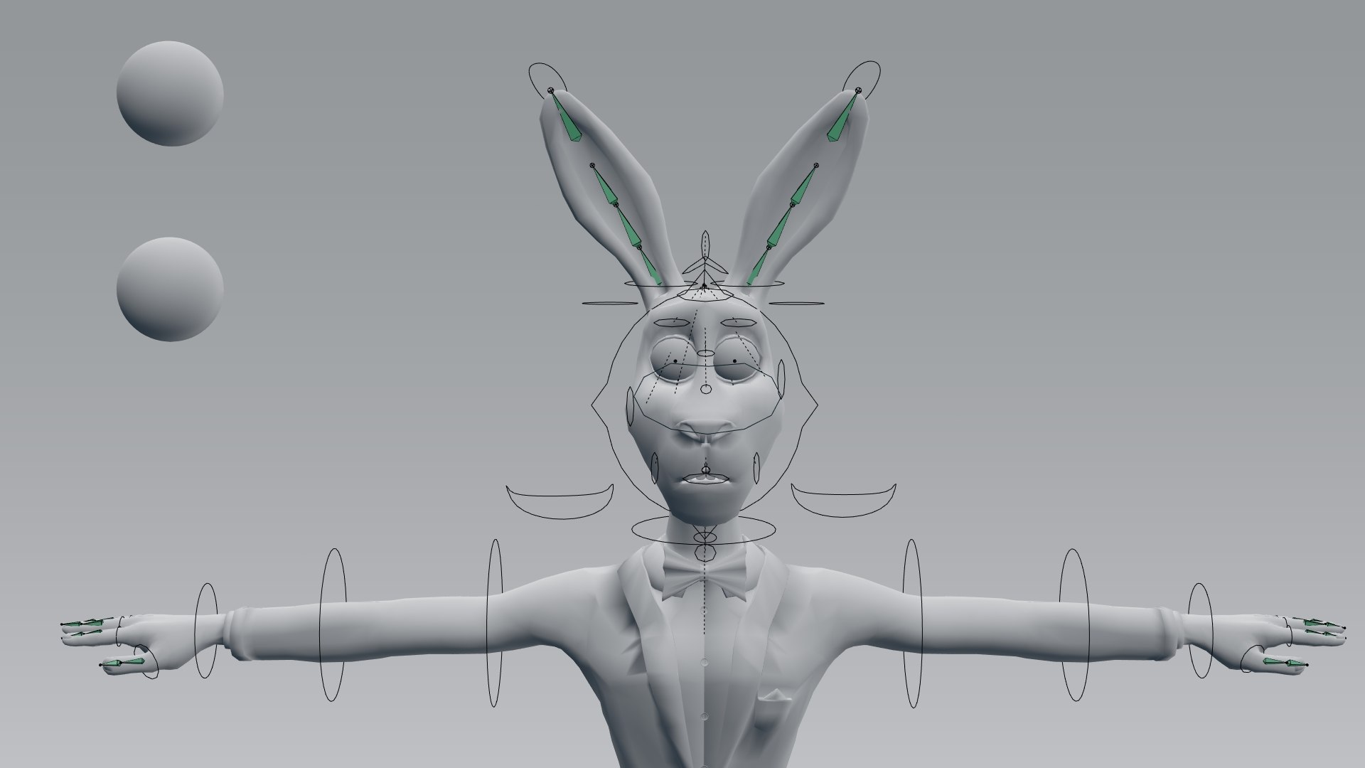 Rabbit Magician Model - TurboSquid 1485578