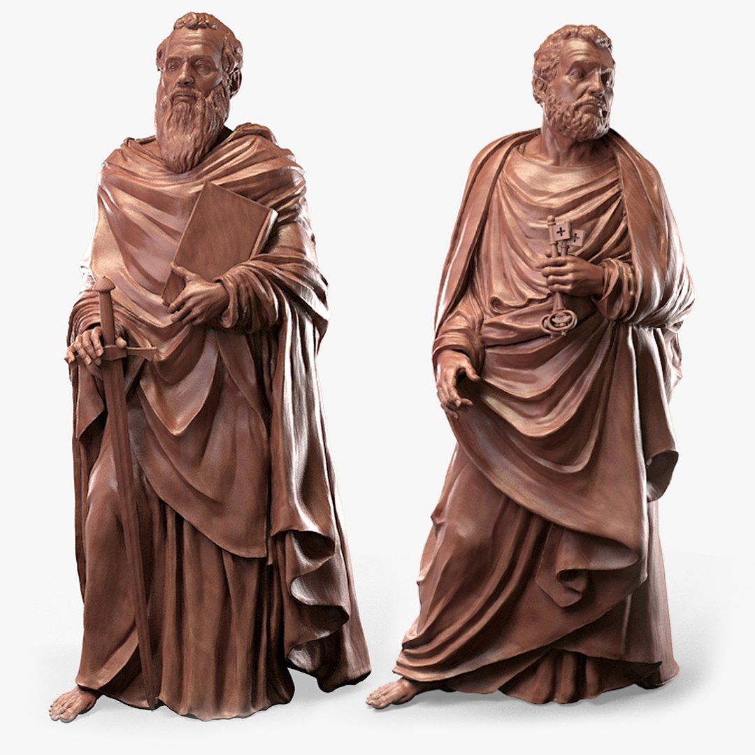 Saint Peter Paul 3D - TurboSquid 1291172