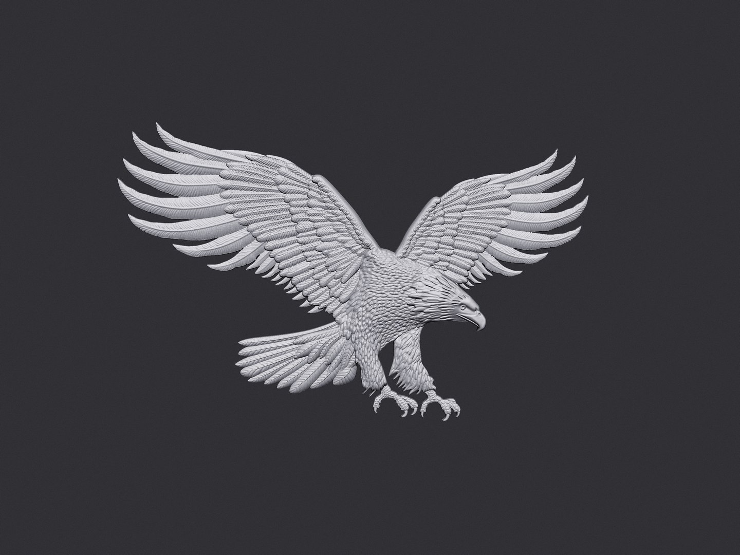 modelo 3d Eagle in flight - TurboSquid 2090962