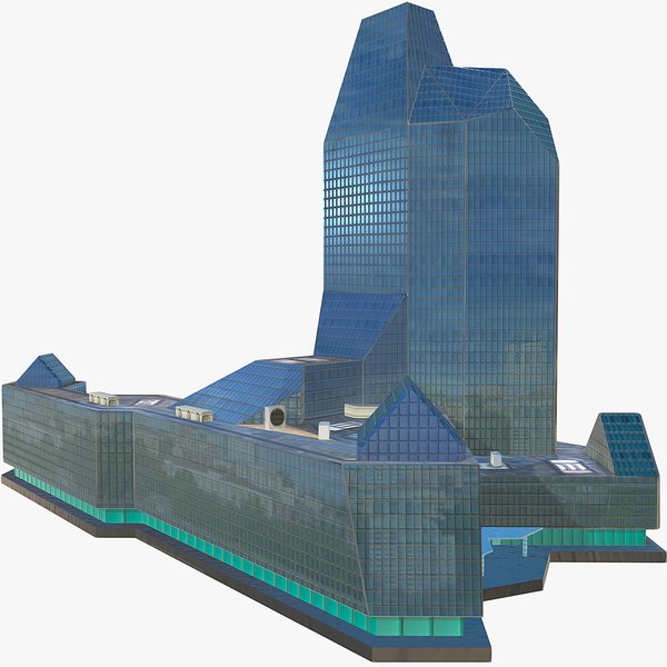 office building 3d fbx