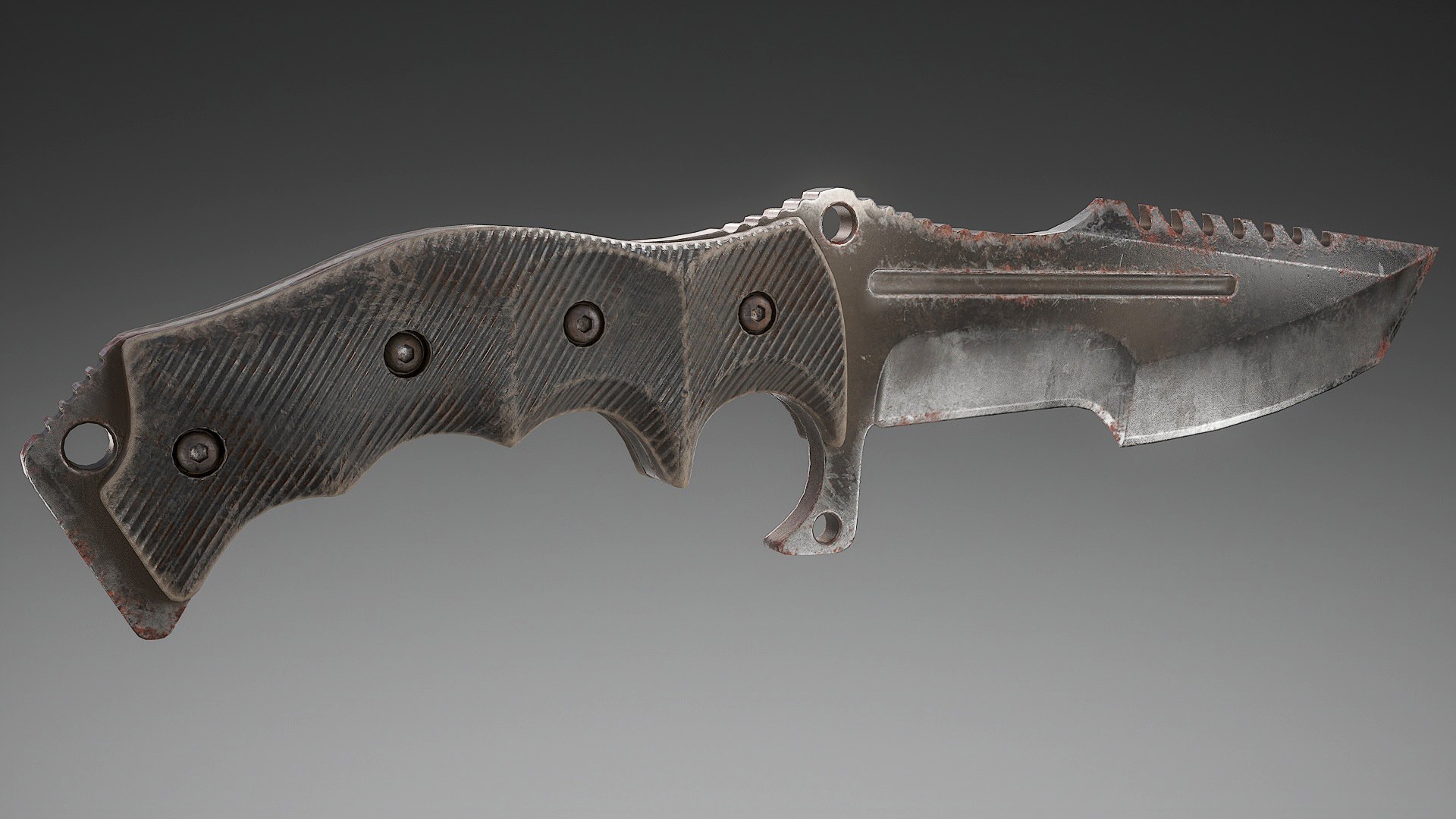 Tactical Combat Knife V2 Model - TurboSquid 2251793