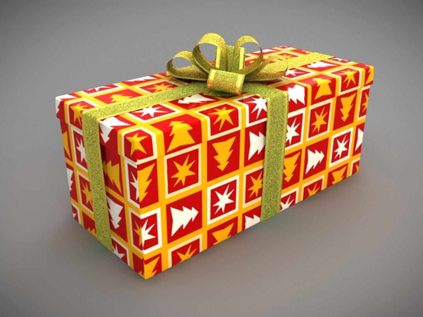 Christmas Present 3d Model