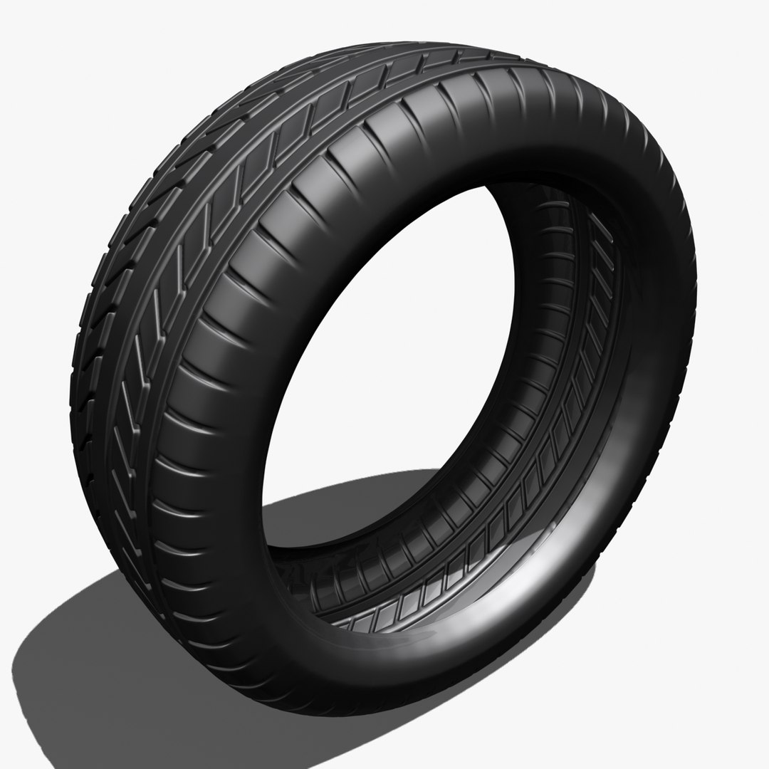 Car Tire 3d Model