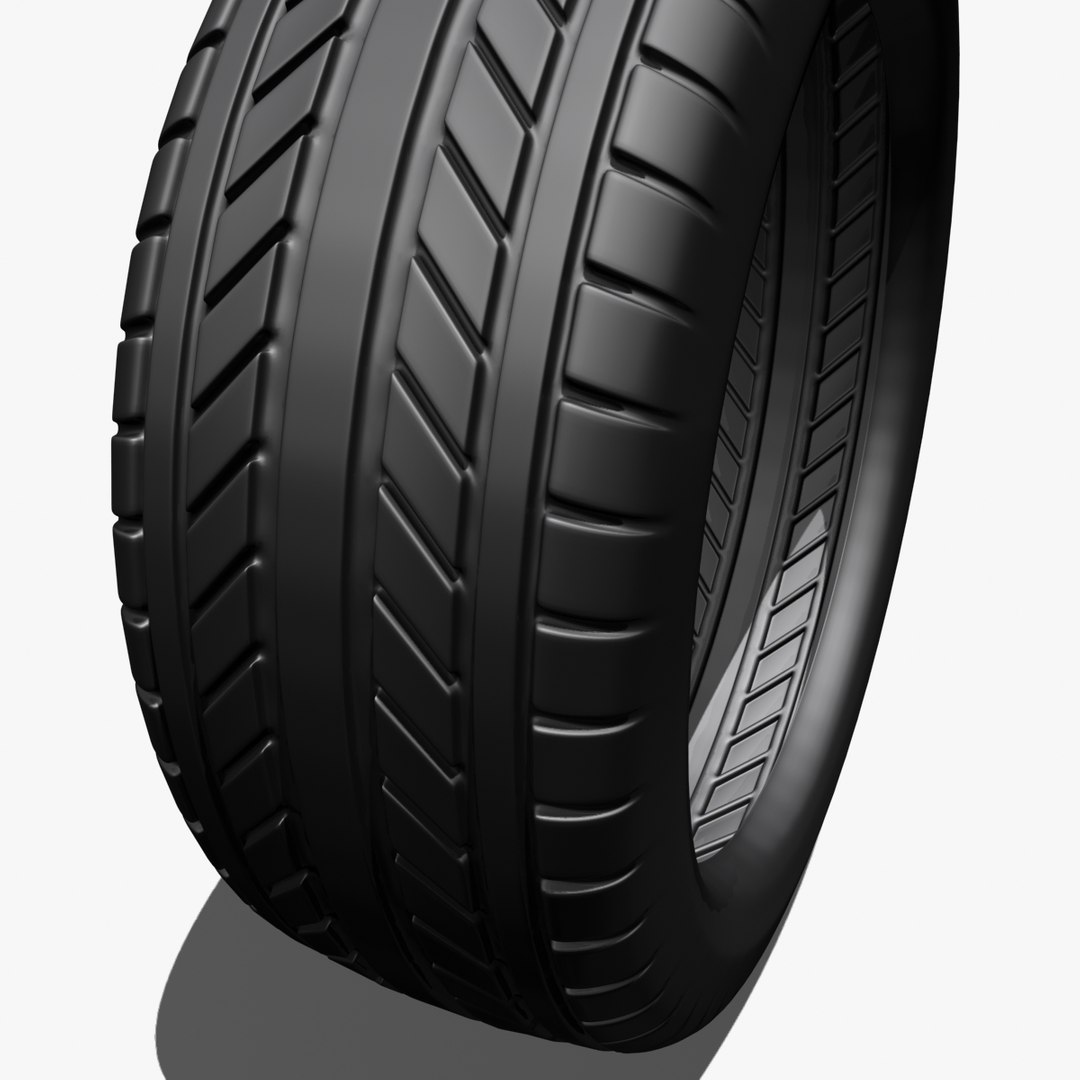 Car Tire 3d Model