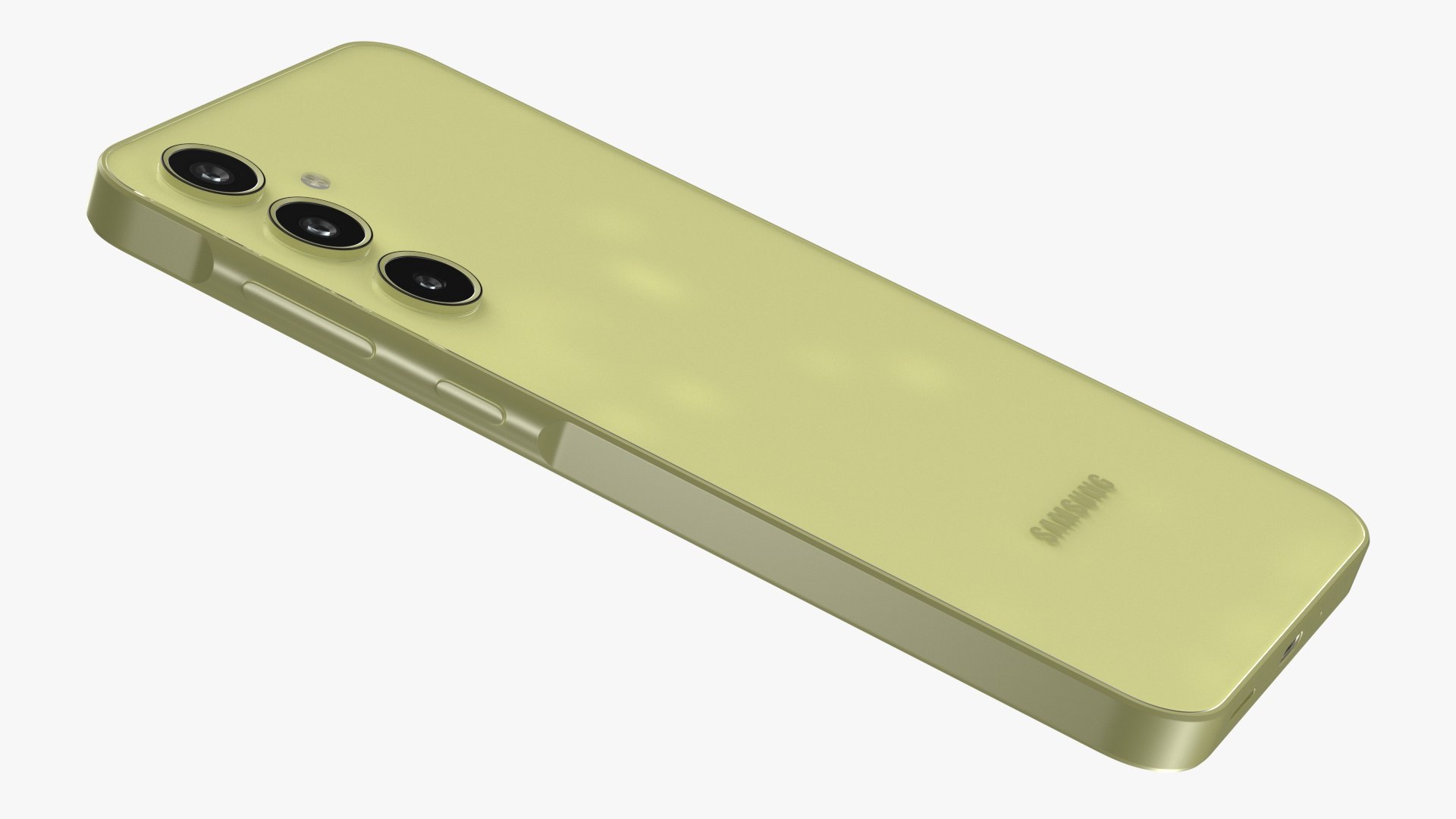 3D Samsung Galaxy A35 Lime Model - TurboSquid 2188334