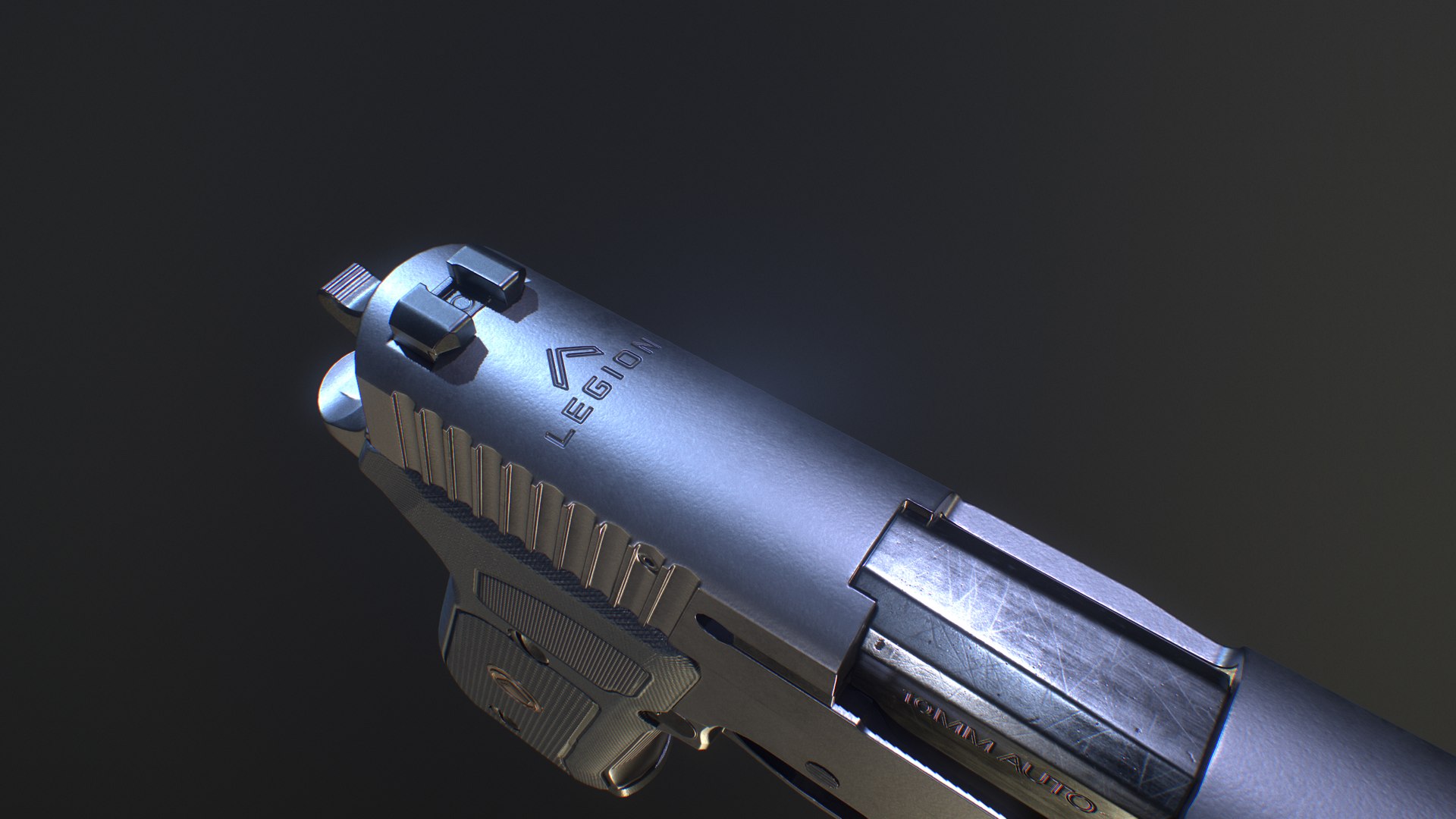 3D P220 Pistol Pbr - TurboSquid 1642595