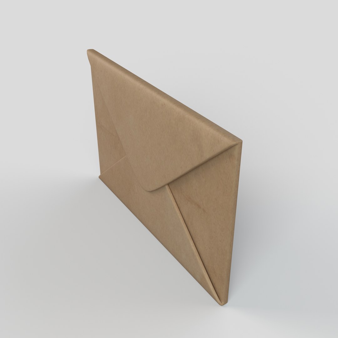 3D Mail Envelope - TurboSquid 1510005