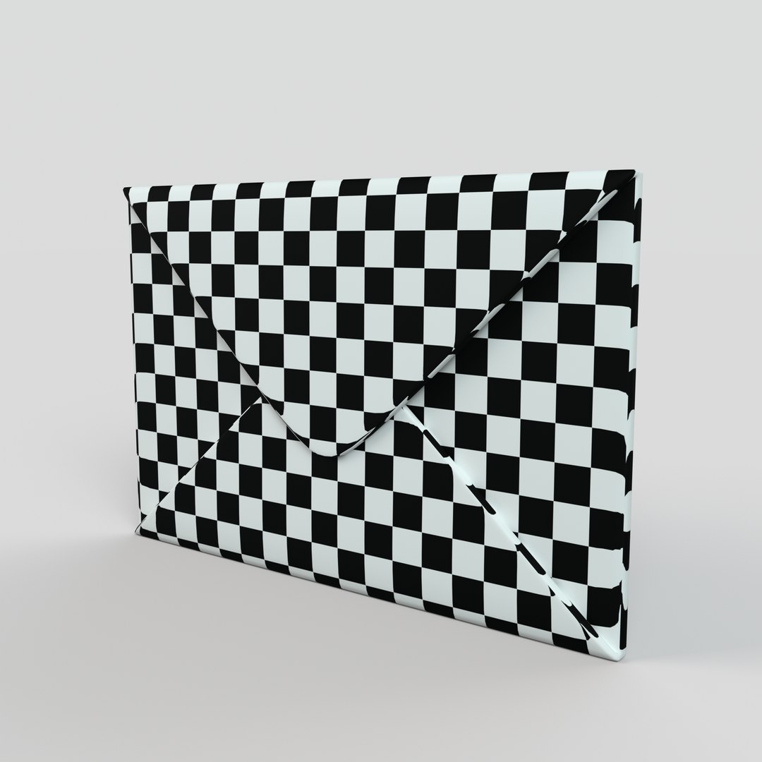 3D Mail Envelope - TurboSquid 1510005