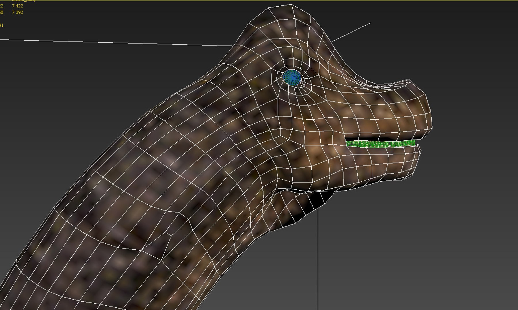 3D Brachiosaurus Animation Blender - TurboSquid 1415122