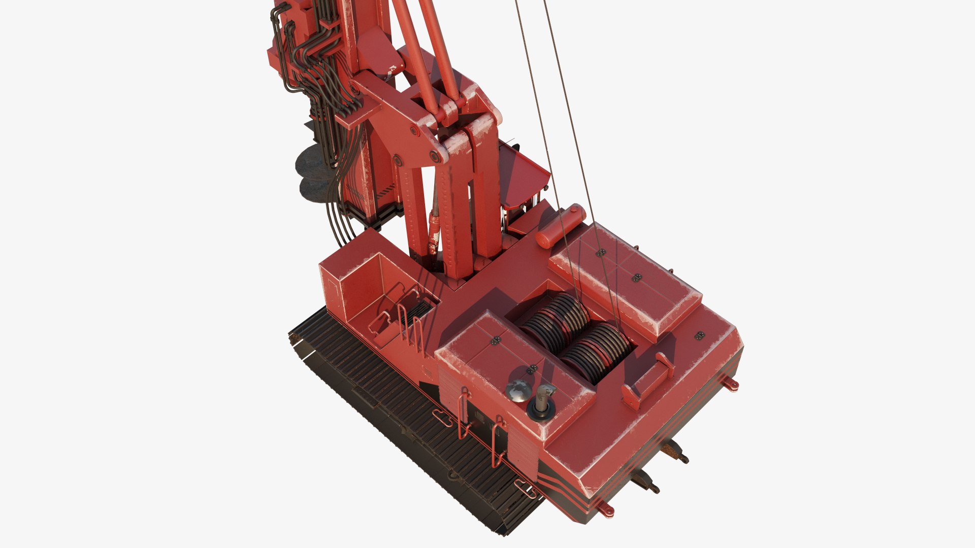 Drilling rig ready 3D model - TurboSquid 1424562