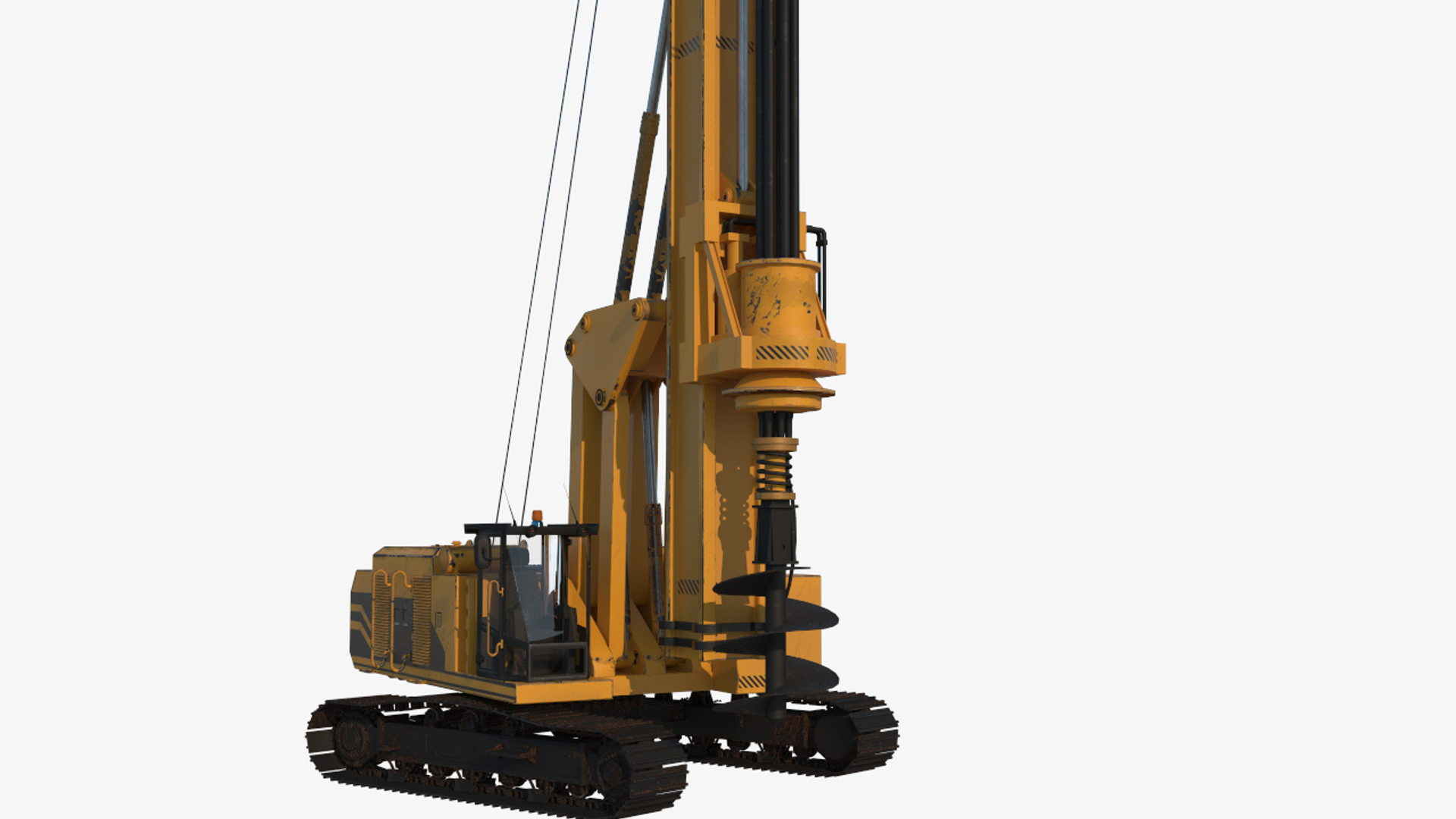 Drilling rig ready 3D model - TurboSquid 1424562