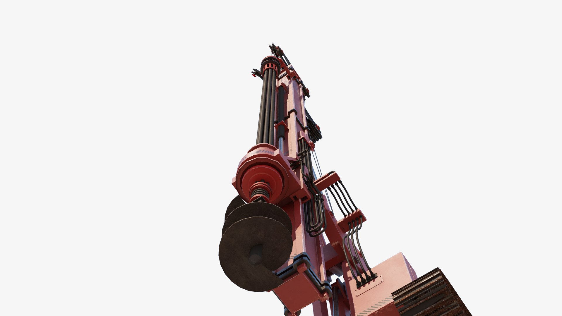 Drilling rig ready 3D model - TurboSquid 1424562