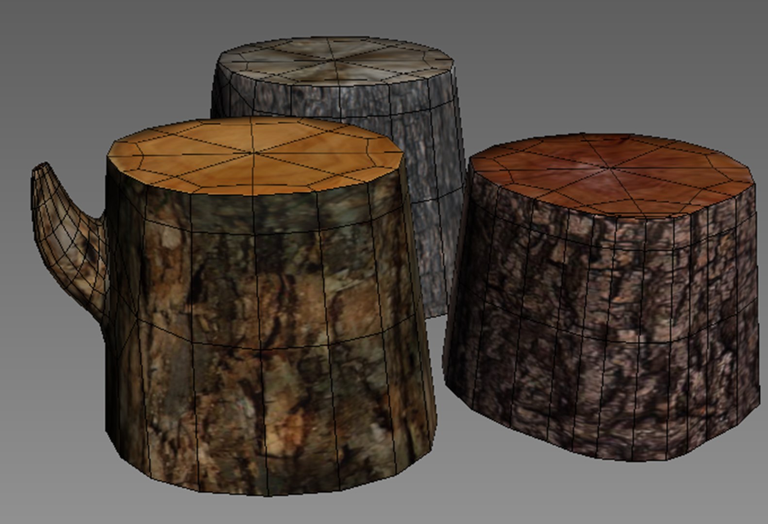 3ds max tree block