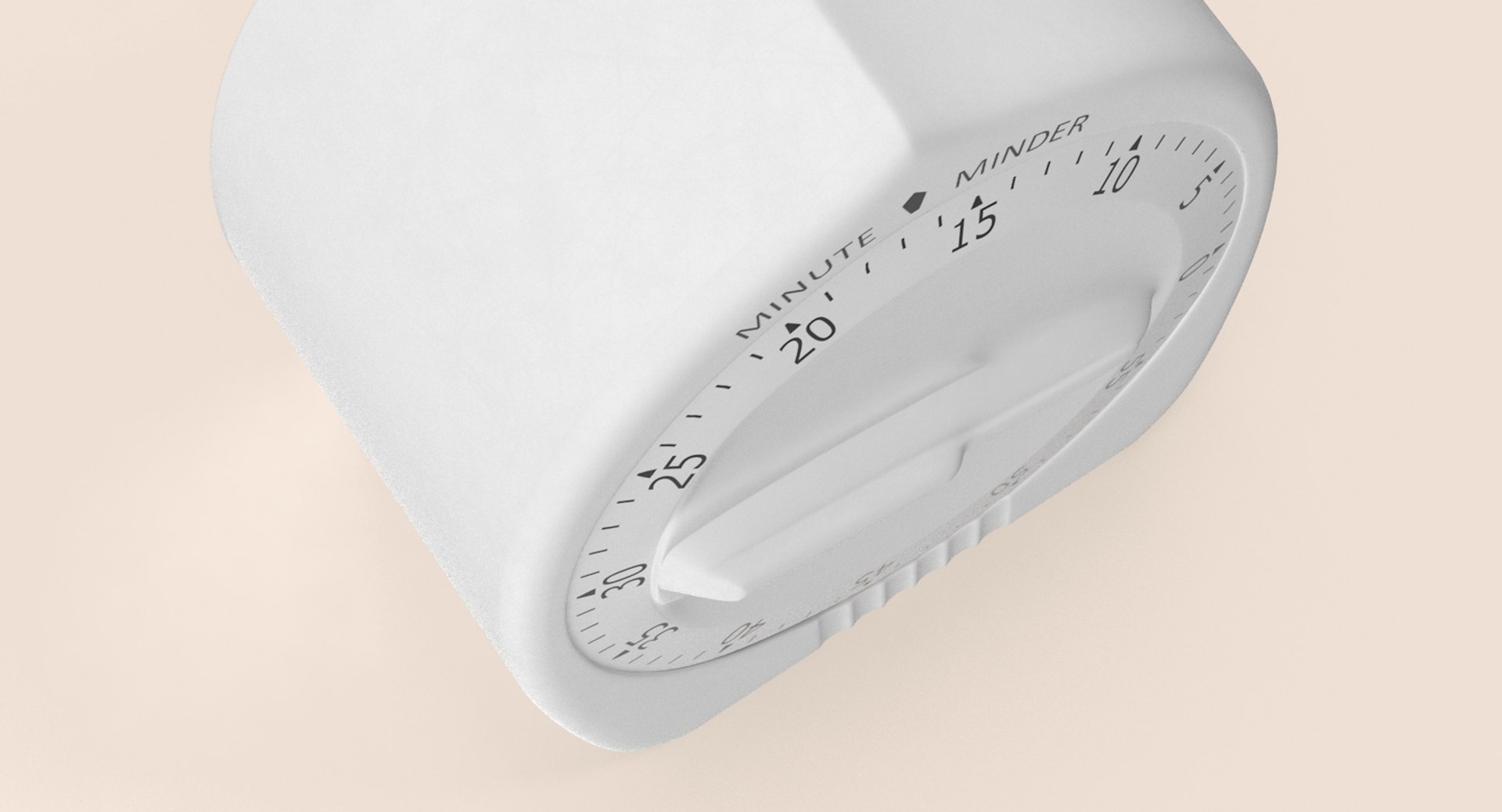 3d Model Kitchen Timer 17 Minutes