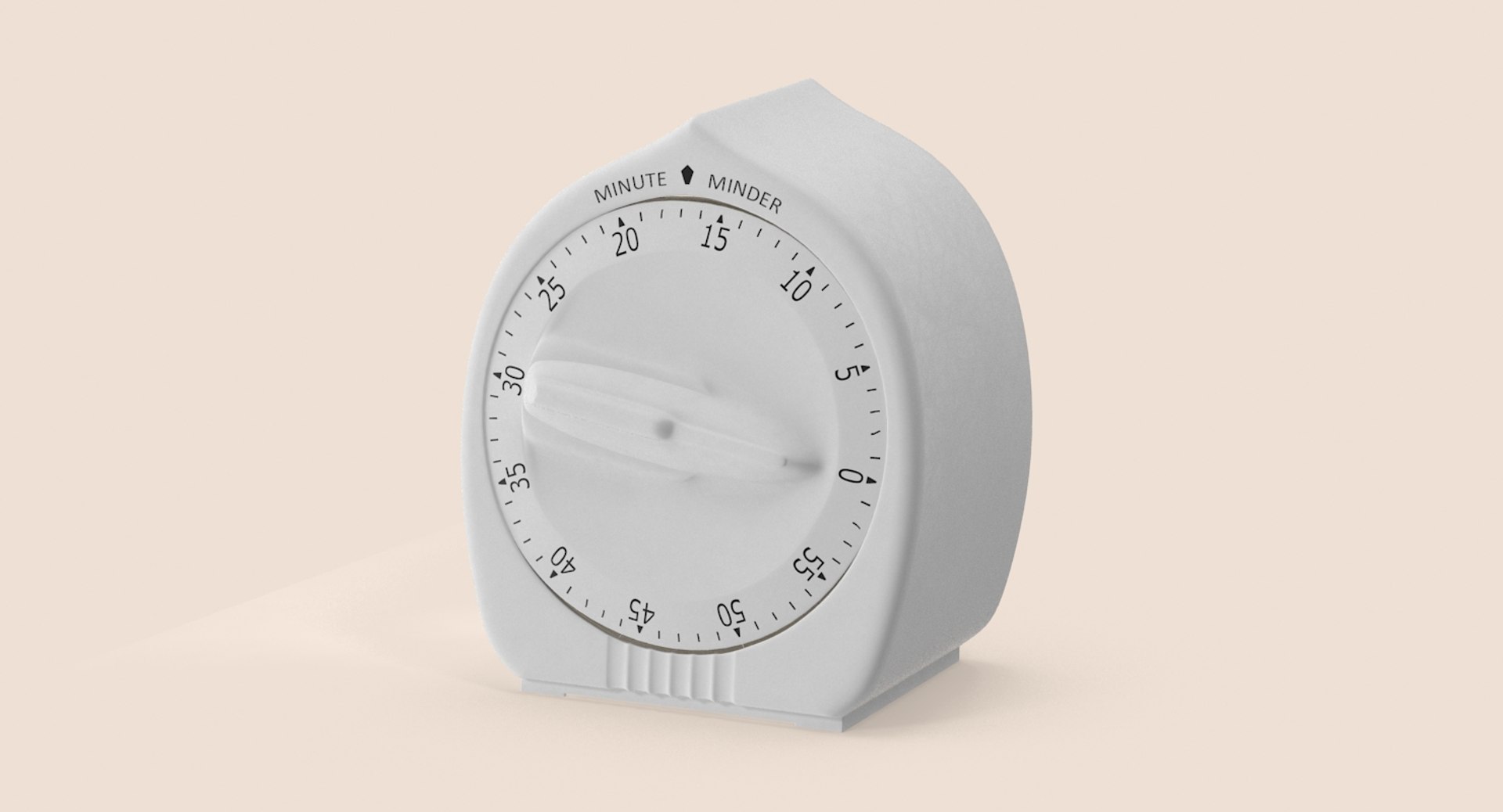 3d Model Kitchen Timer 17 Minutes