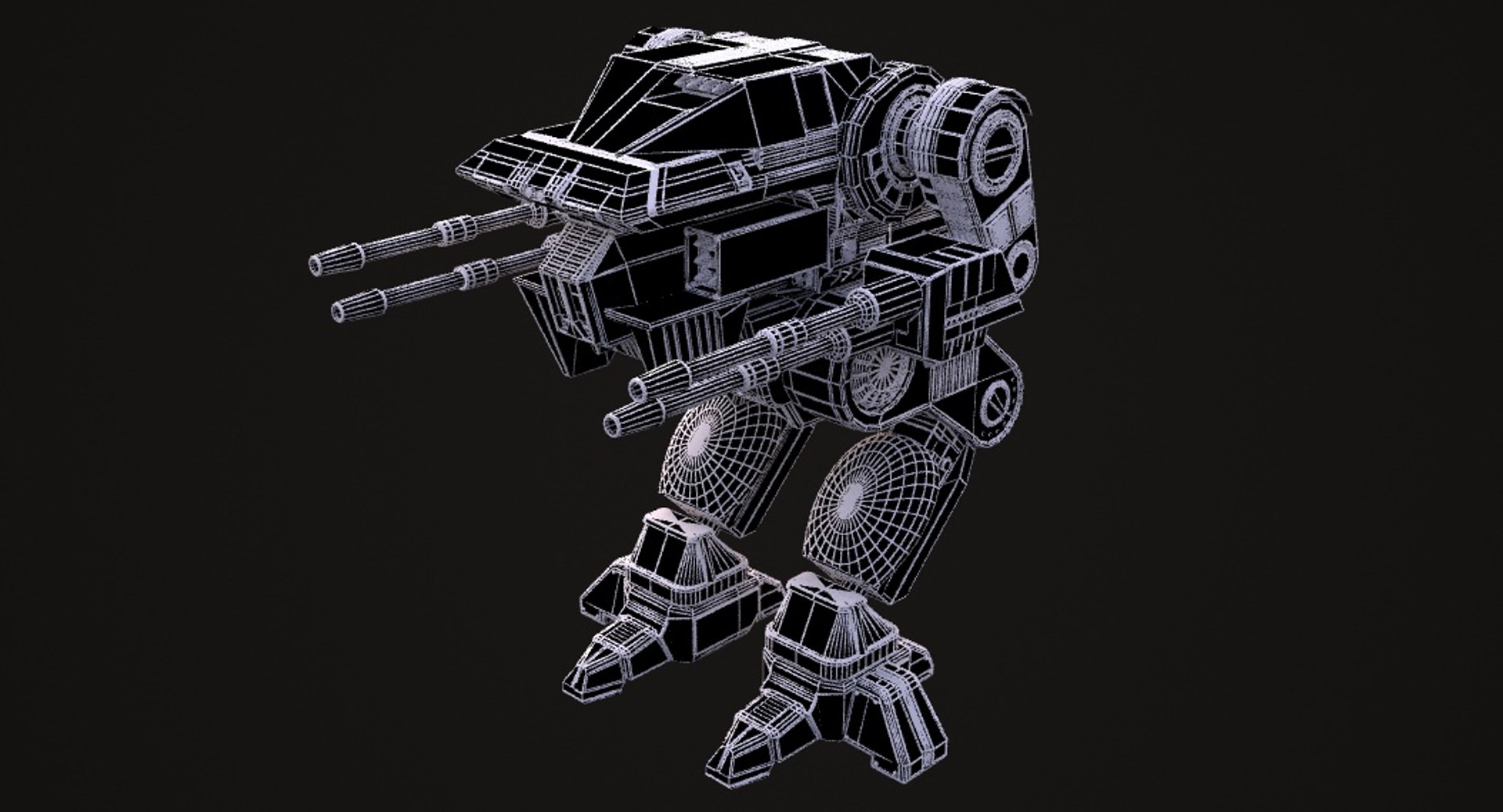 3d Model Robot Lihoded