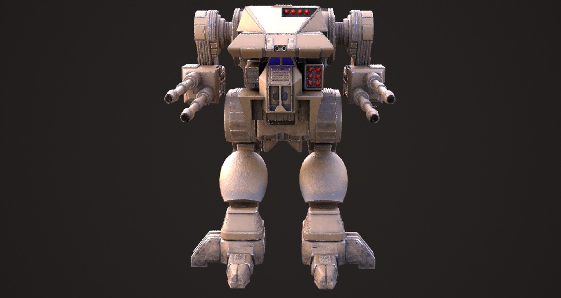 3d Model Robot Lihoded