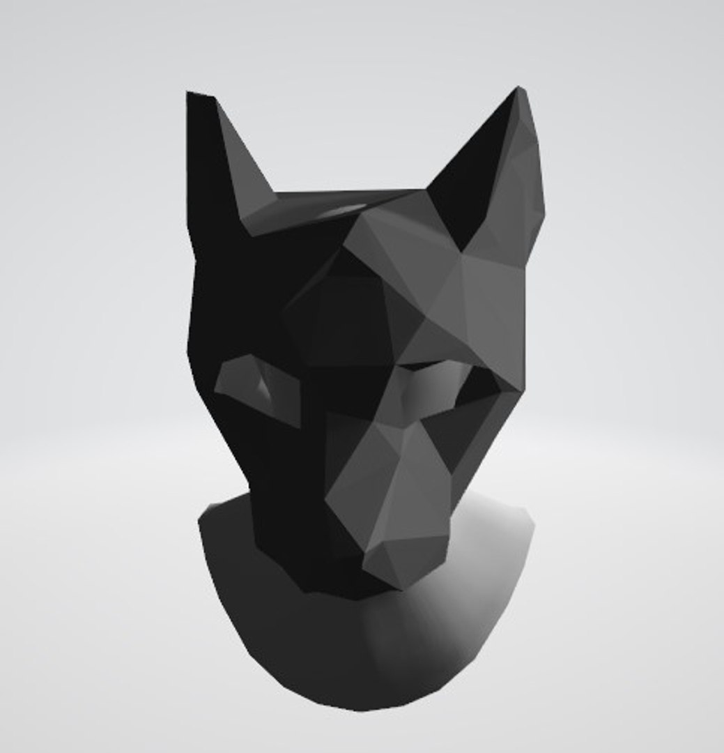 3D Mask Cat Head - TurboSquid 1465184
