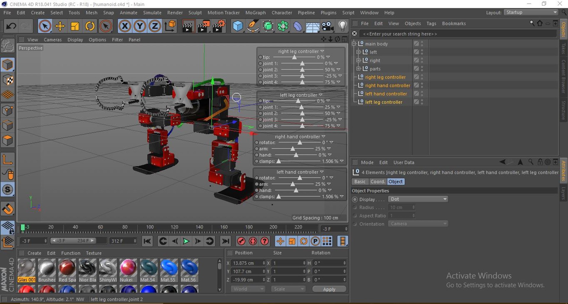 Humanoid Robot 3D Model | 1147453 | TurboSquid