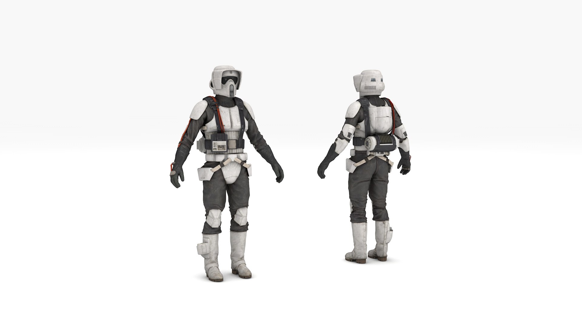 3D Model Grunt Star Wars - TurboSquid 2086033