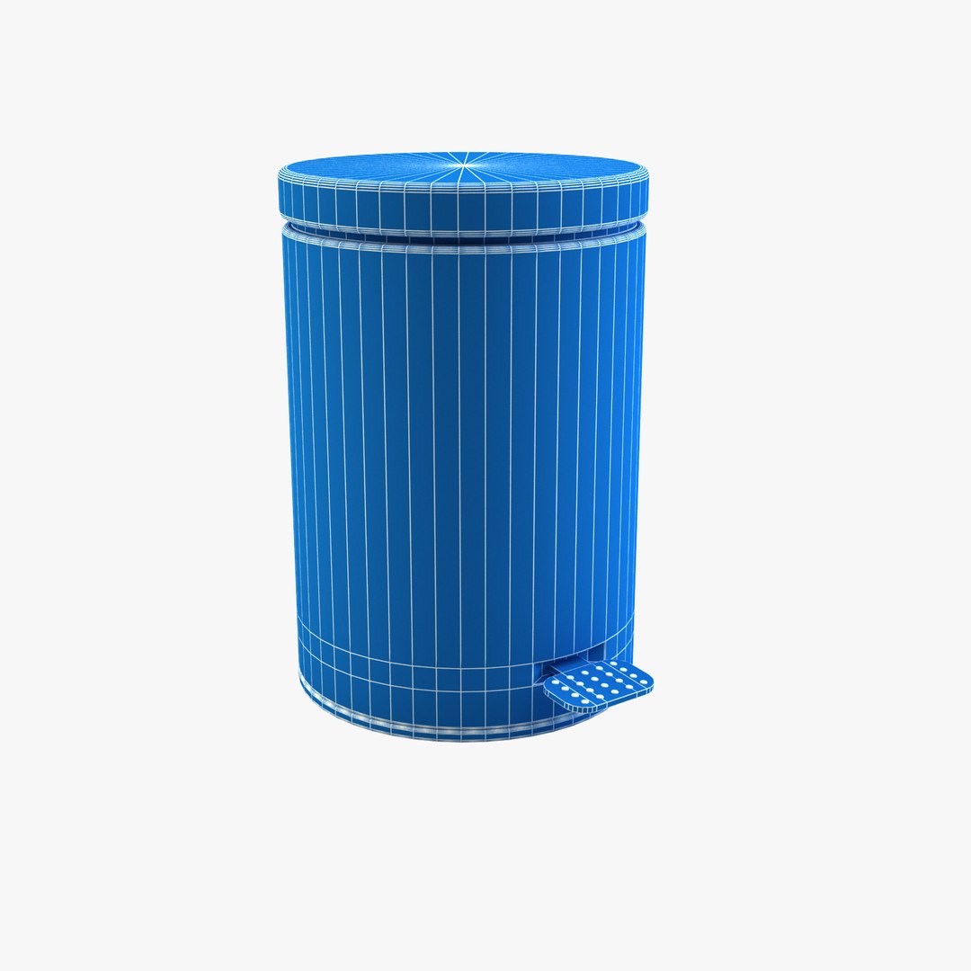 3D Trash Bin Model - TurboSquid 928702