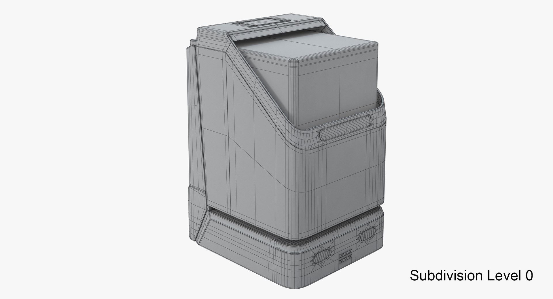 3D 3D Autonomous Delivery Mail Robot - TurboSquid 2016881