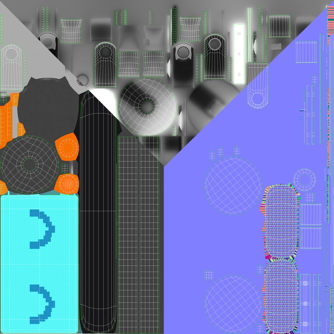 3D 3D Autonomous Delivery Mail Robot - TurboSquid 2016881