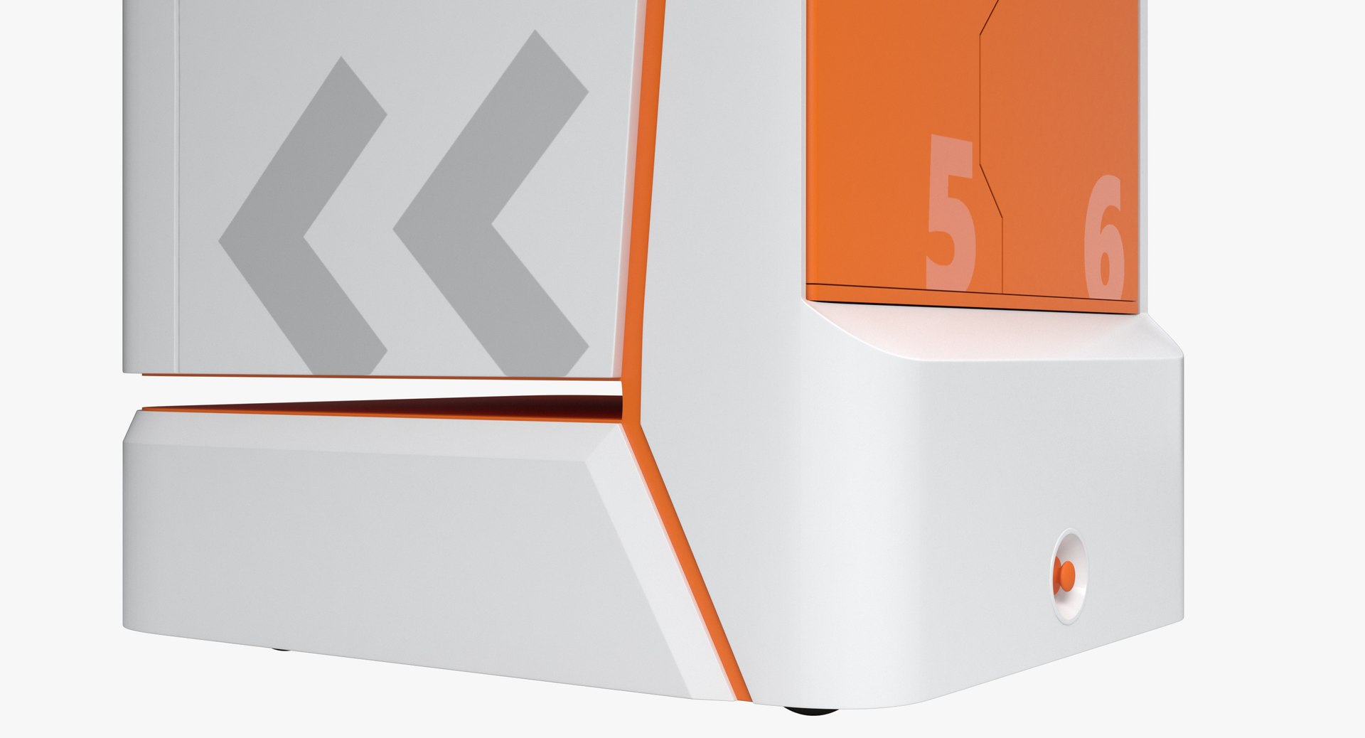 3D 3D Autonomous Delivery Mail Robot - TurboSquid 2016881