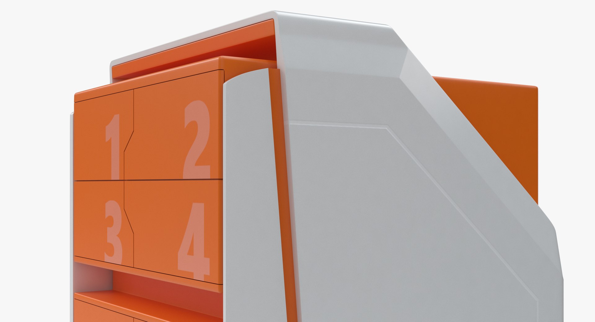 3D 3D Autonomous Delivery Mail Robot - TurboSquid 2016881