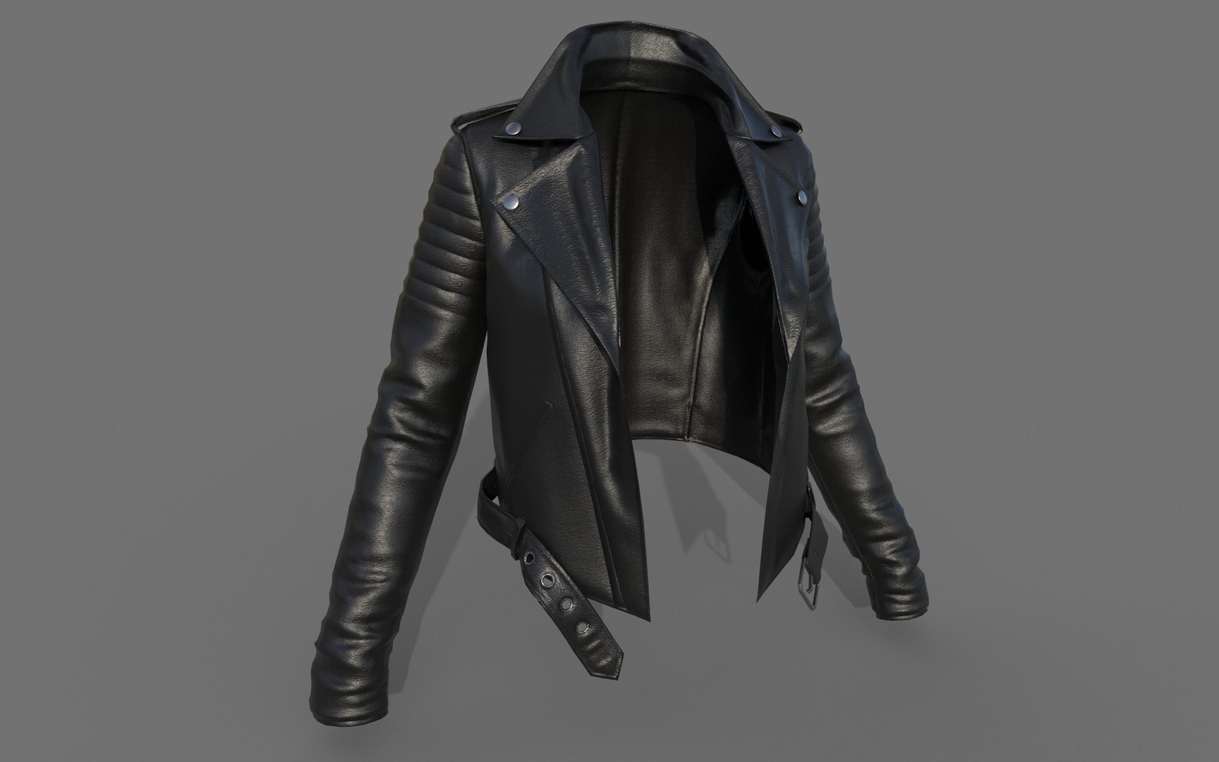 Leather Jacket - Game Asset 3D Model - TurboSquid 1859909