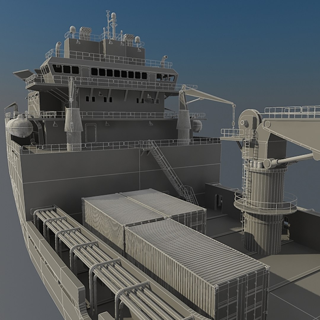 3d Multipurpose Support Vessel