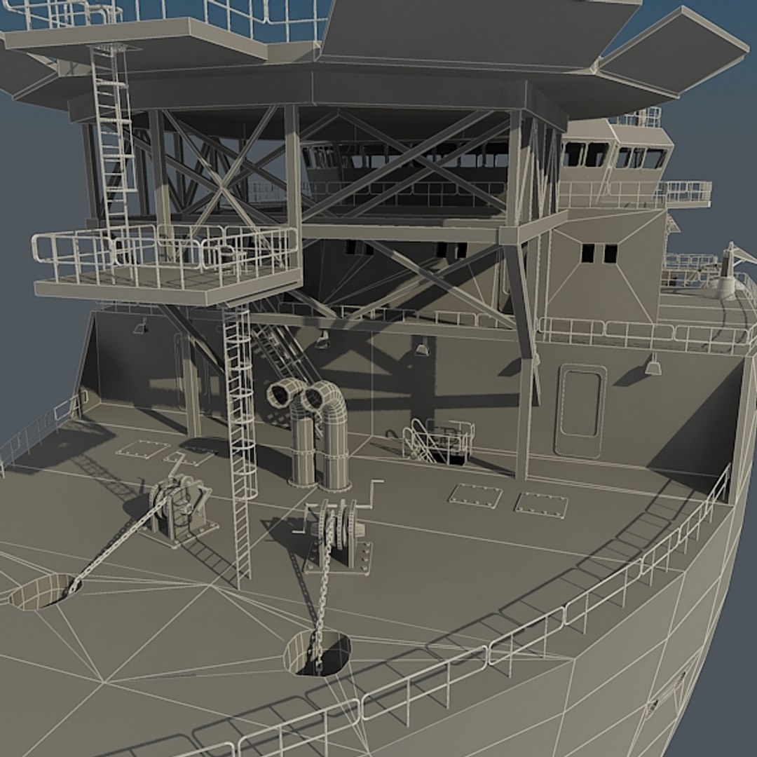 3d Multipurpose Support Vessel