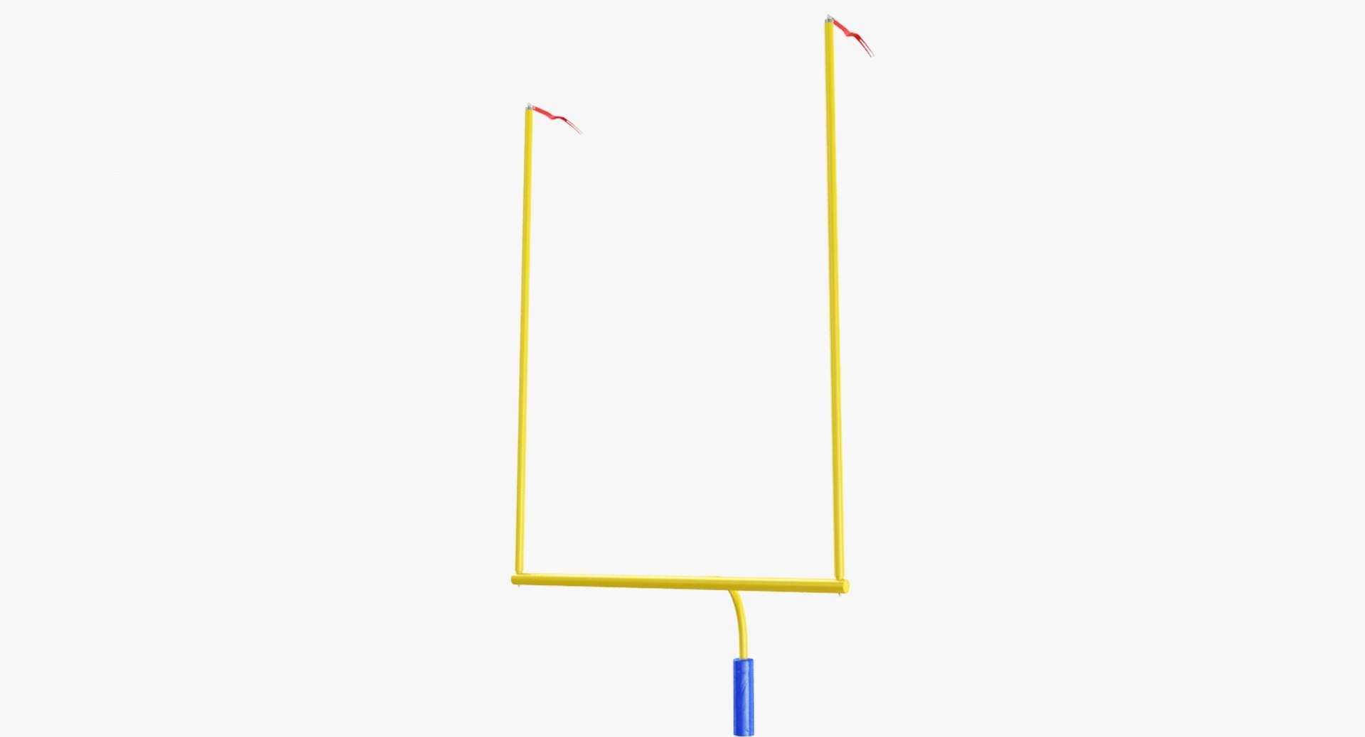 American Football Posts 3D Model - TurboSquid 1346905