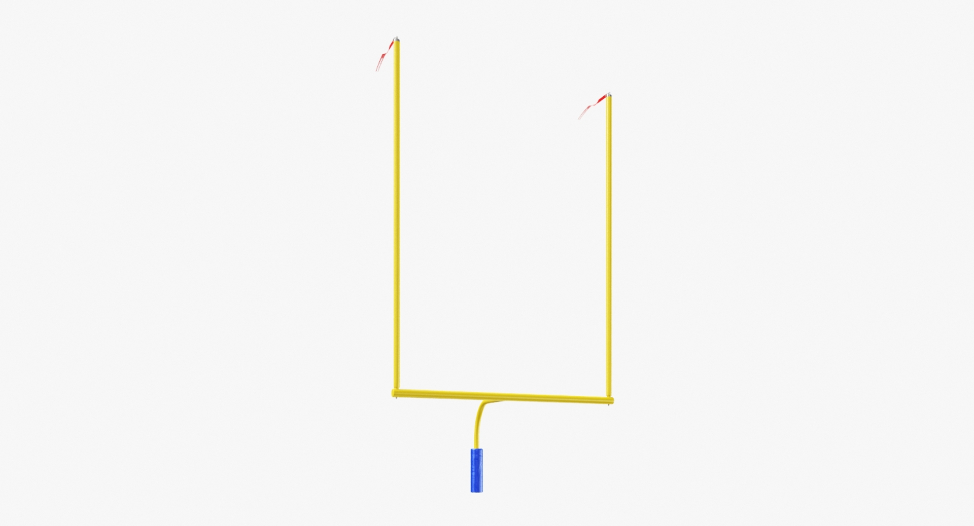 American Football Posts 3D Model - TurboSquid 1346905