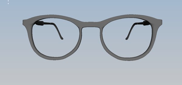 free glasses 3d model