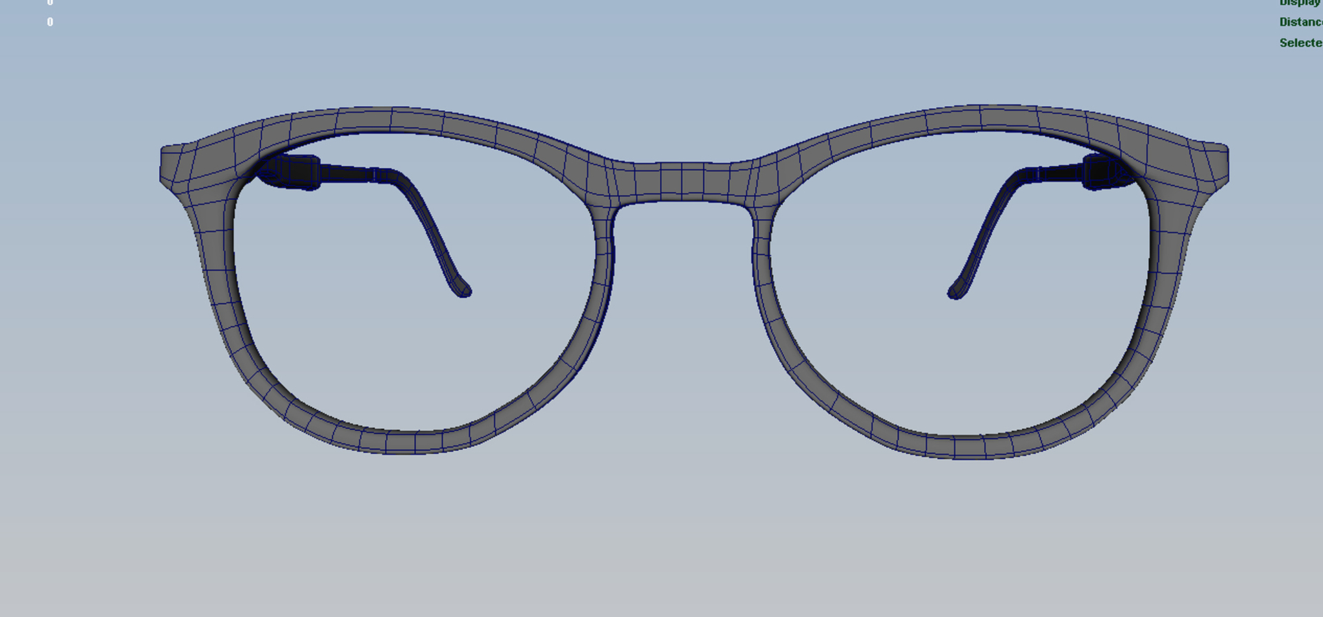 free glasses 3d model