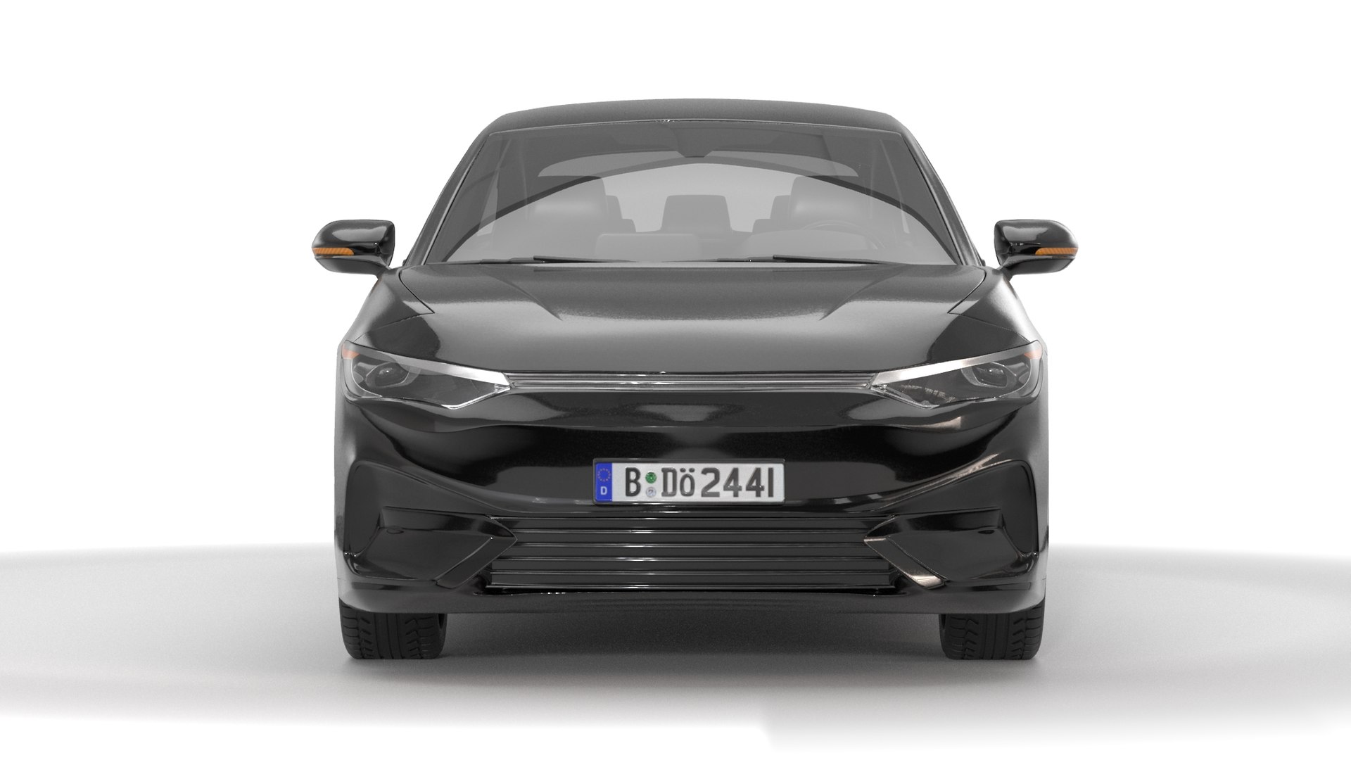 3D Generic Sedan 03 Model - TurboSquid 2435318